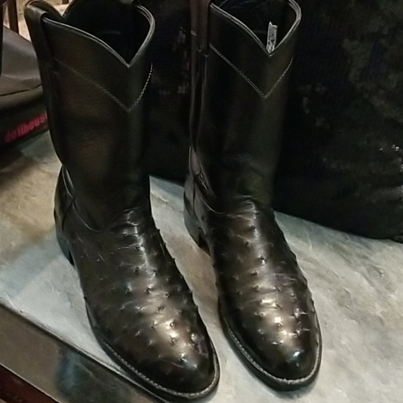 Larry Mahan | Shoes | Larry Mahan Full Quill Ostrich Ropers | Poshmark